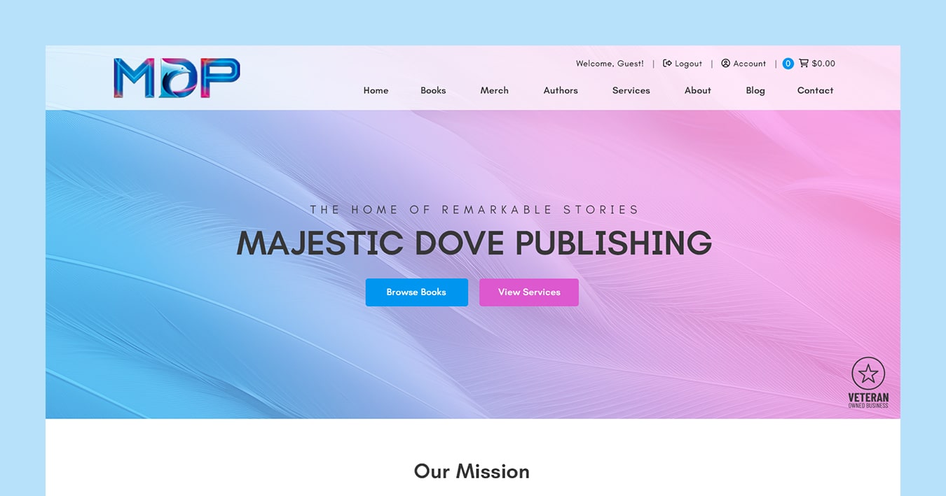 Bookstore in Hollywood, Florida | Majestic Dove Publishing